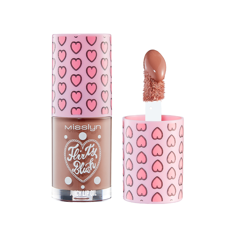 Misslyn Flirty Blush Juicy Lip Oil – Misslyn Cosmetics