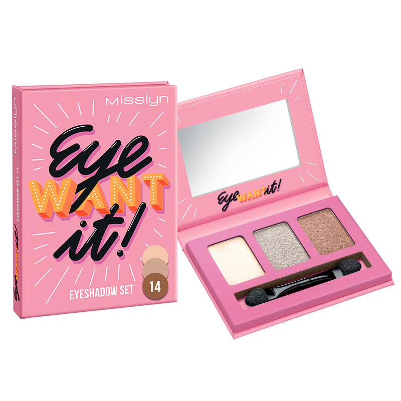 Eye Want It! Eyeshadow Set – Misslyn Cosmetics