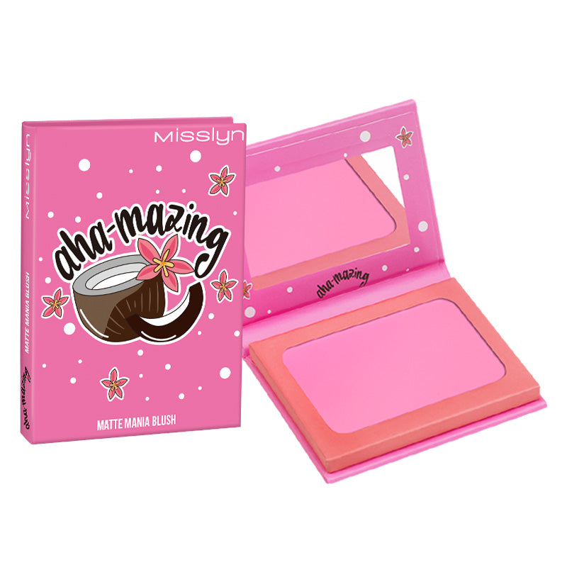 Aha-Mazing Matte Mania Blush – Misslyn Cosmetics